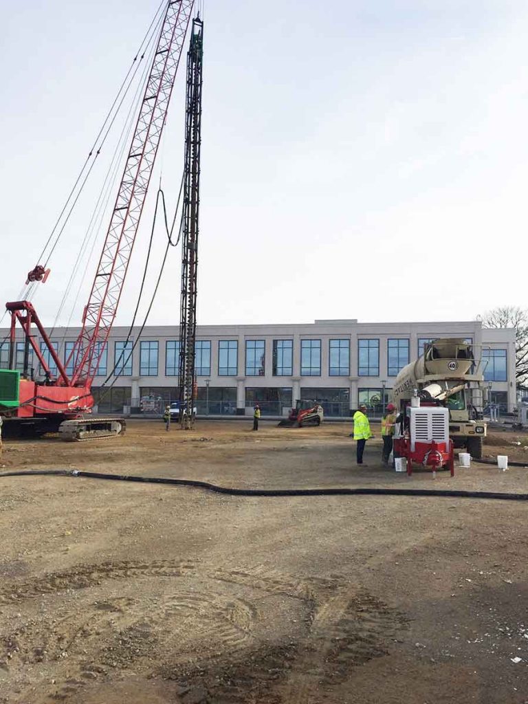 Auger Cast Pilings | Wagman Geotechnical Construction