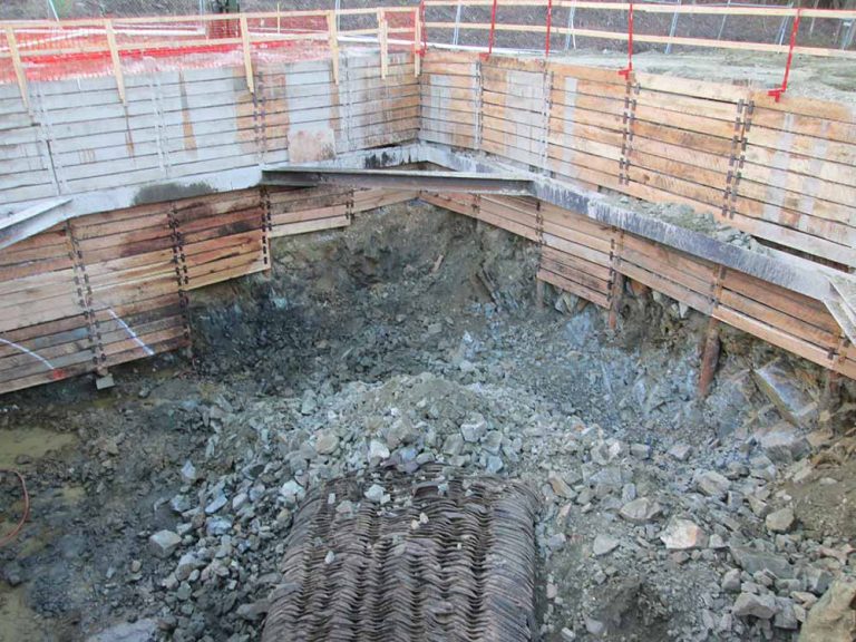 Braced Support Services | Wagman Geotechnical Construction