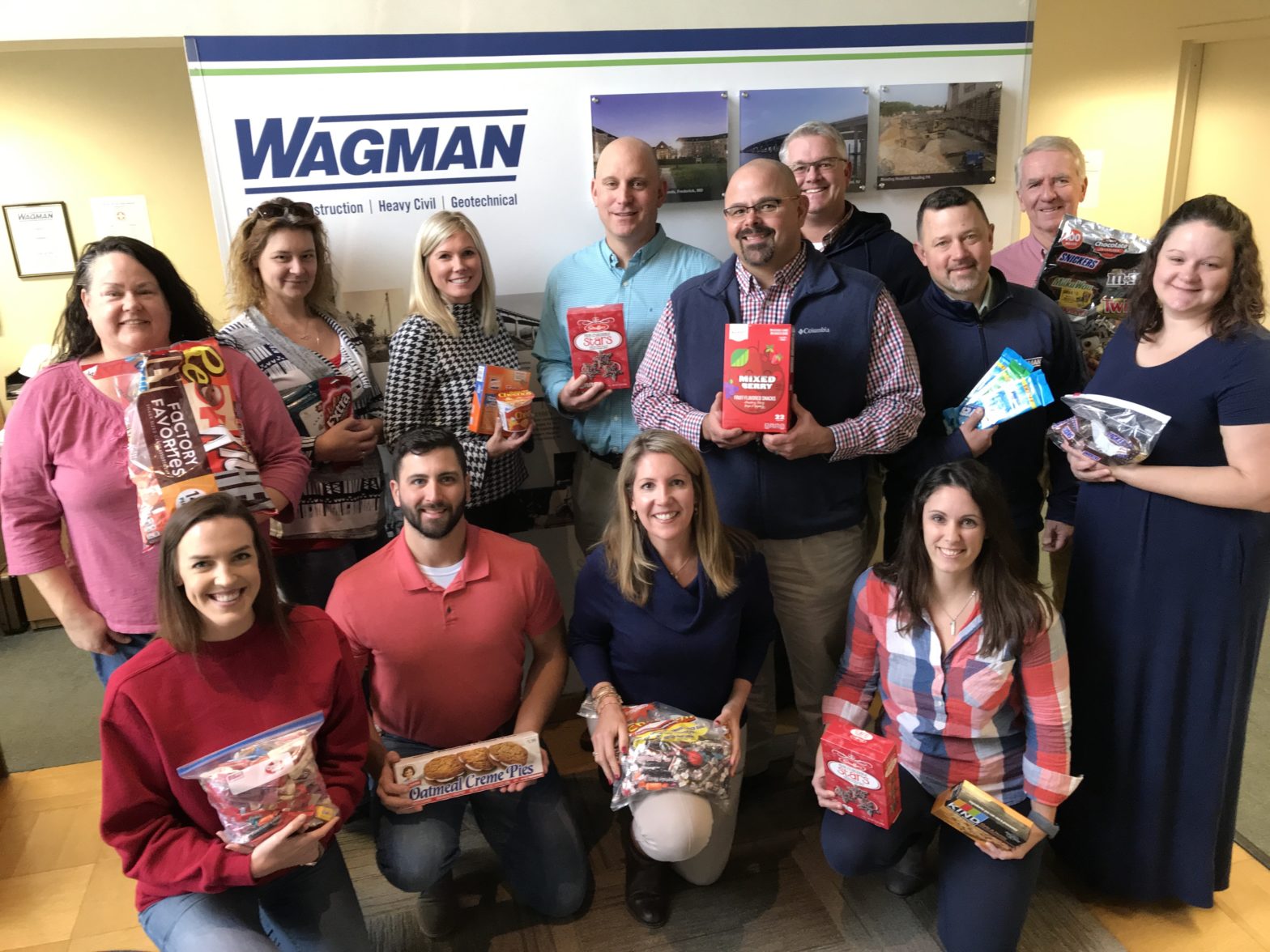 Wagman Collects Candy and Supplies for Troops | Wagman, Inc.