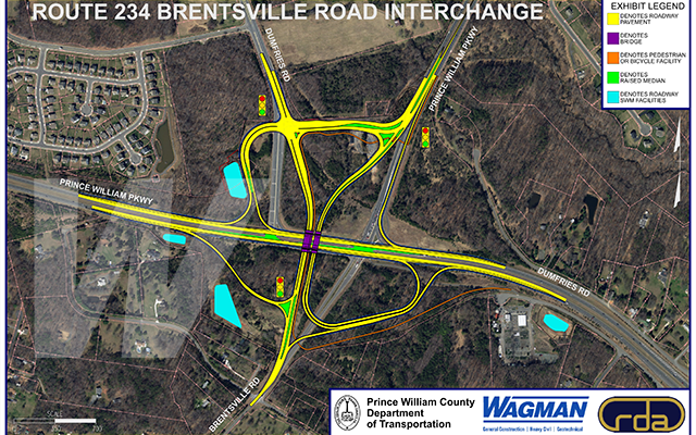 Wagman Awarded Contract for Route 234 Brentsville Interchange Project
