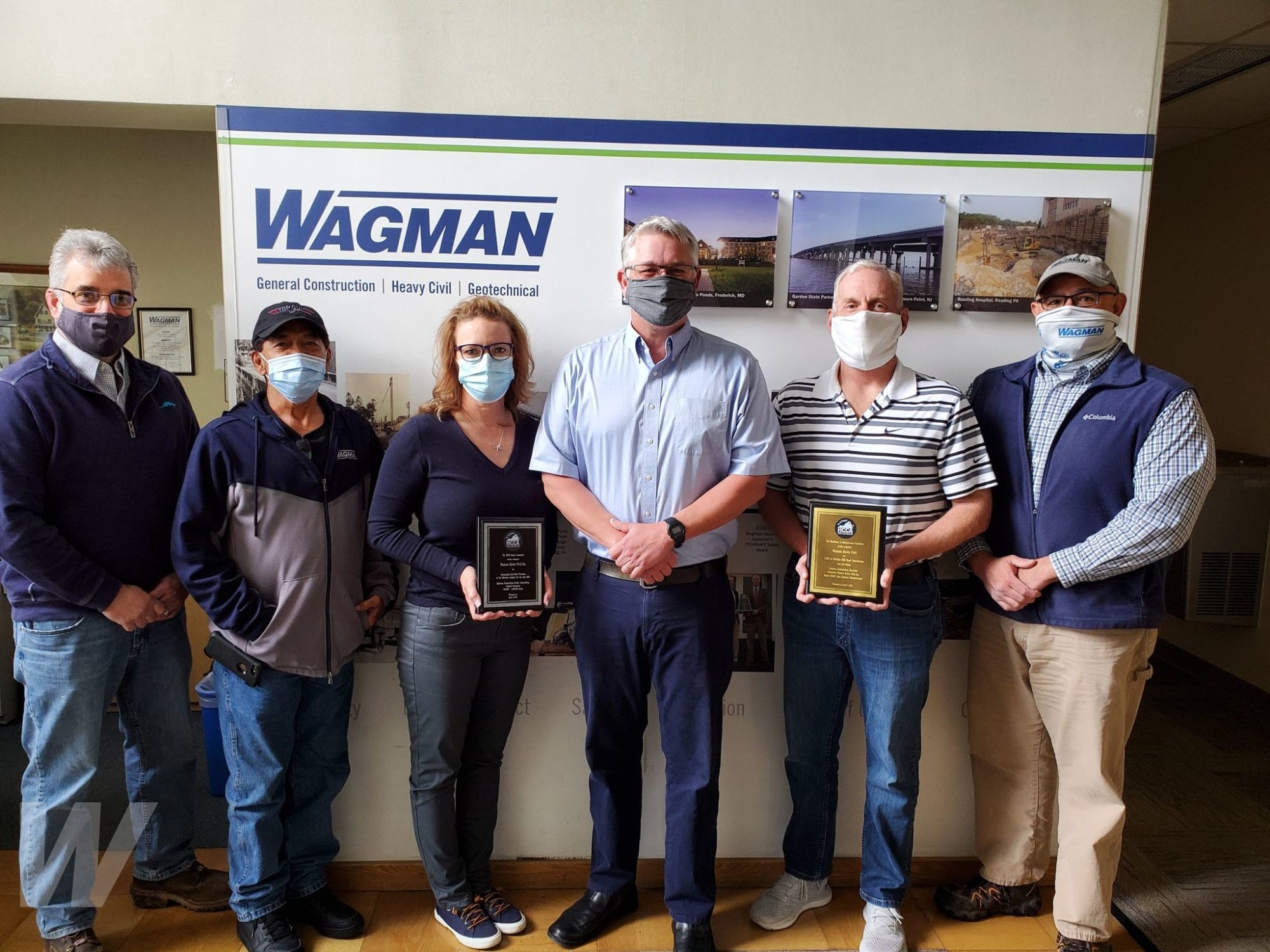Wagman Heavy Civil Recognized with Awards of Excellence from HCCA