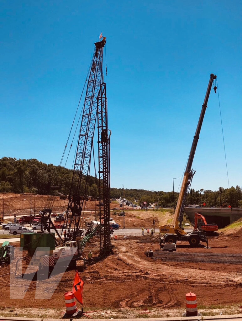 Auger Cast Pilings | Wagman Geotechnical Construction