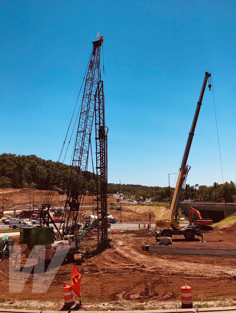 Auger Cast Pilings | Wagman Geotechnical Construction