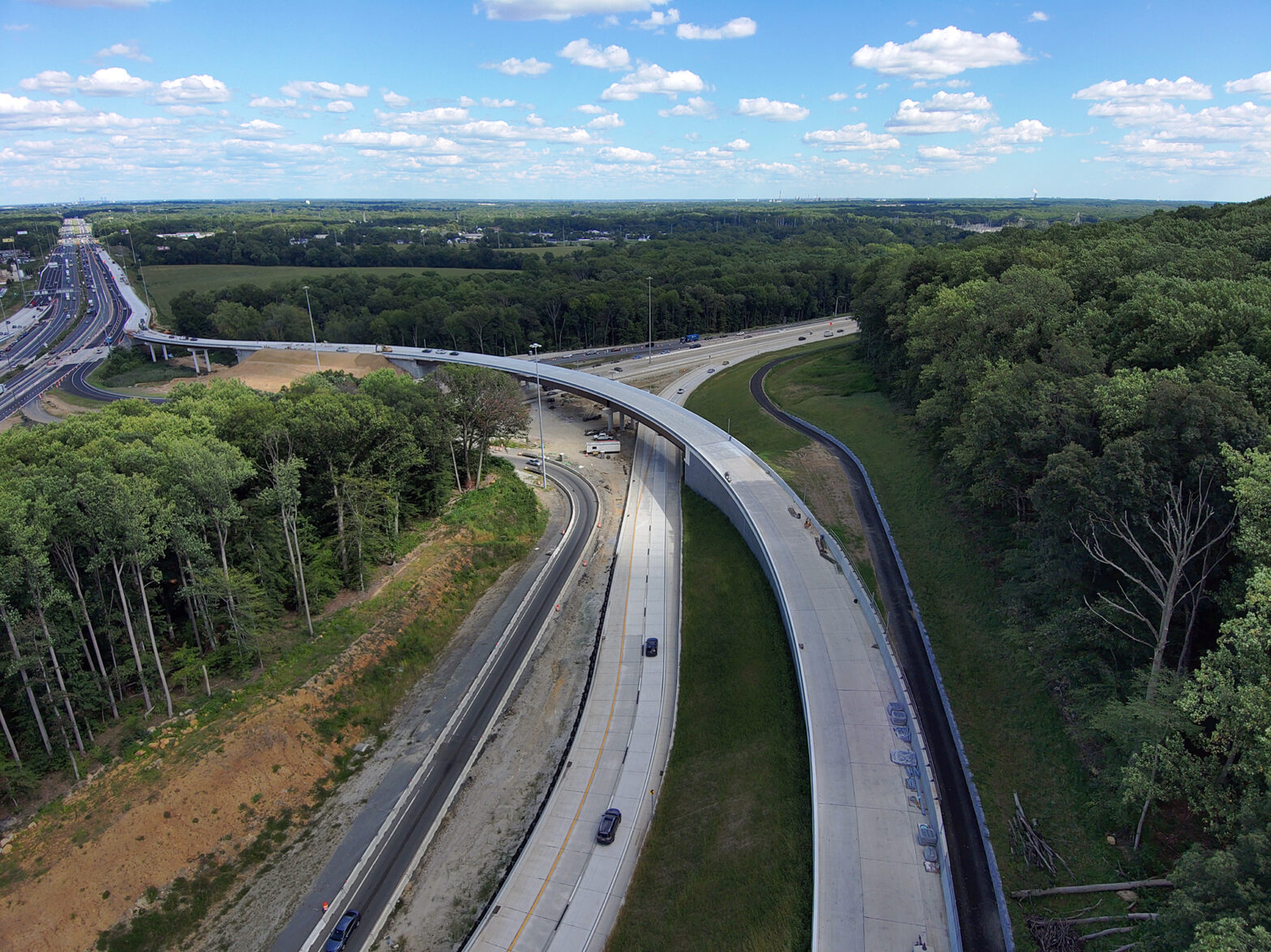Wagman Opens Second Major Ramp at I-95/SR 896 Project | DE
