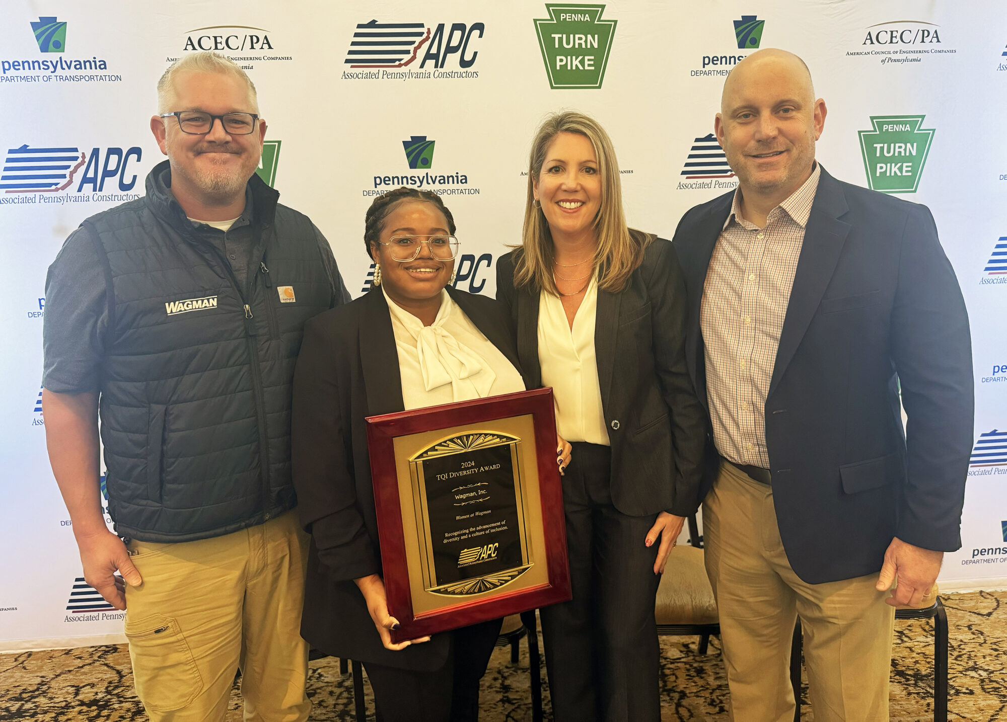 Wagman Receives TQI Diversity Award | York, PA